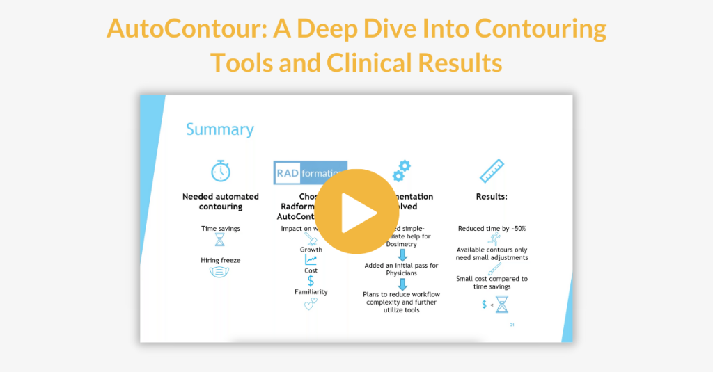 AutoContour: A Deep Dive Into Contouring Tools And Clinical Results ...