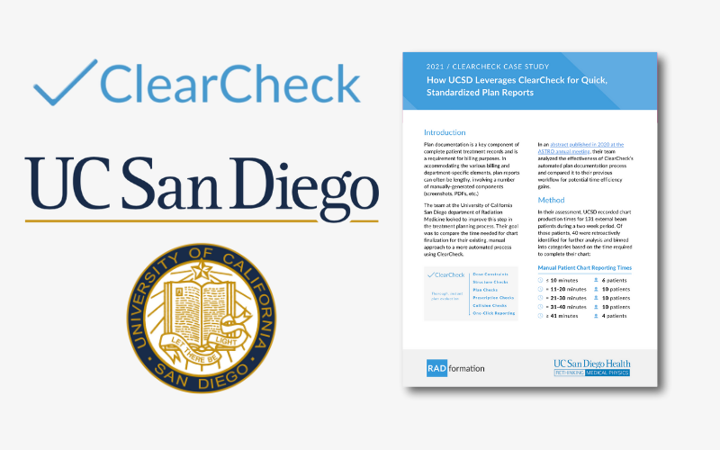 UCSD ClearCheck Case Study | Resource