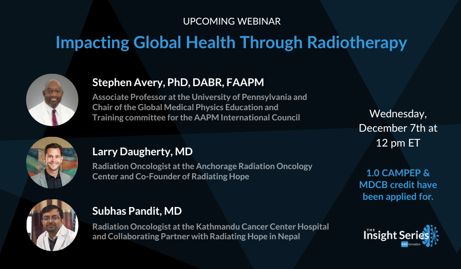 Impacting Global Health Through Radiotherapy