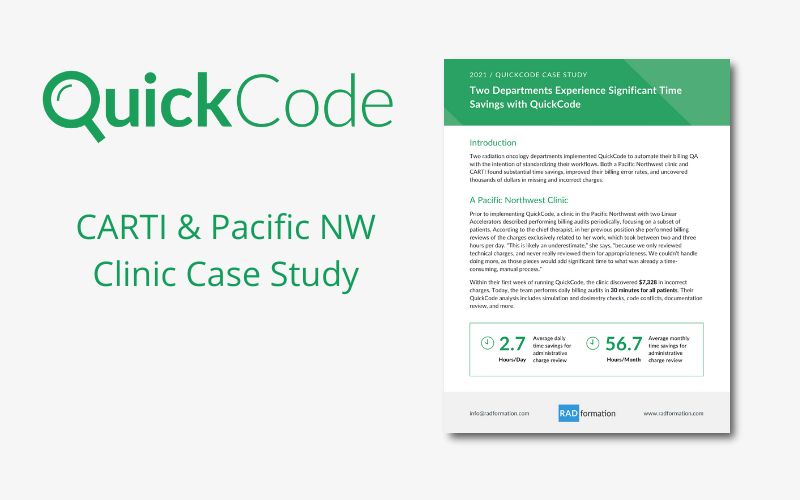QuickCode Time Savings Case Study | Resource